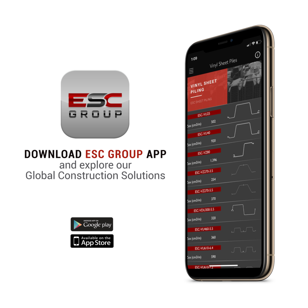 ESC Group App | Product Specifications, Services & Project Resources
